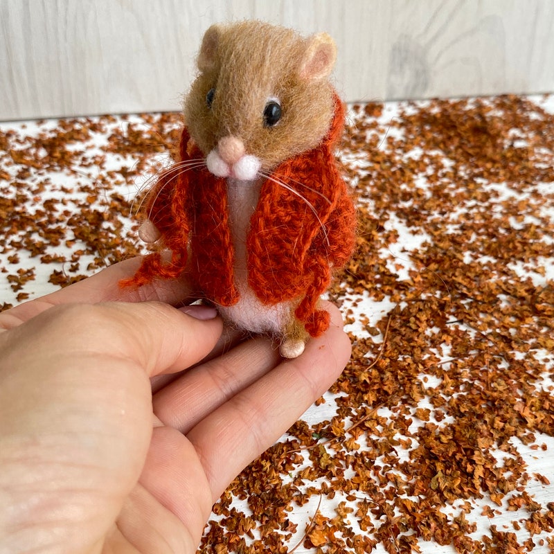 Needle Felted Mouse - Etsy