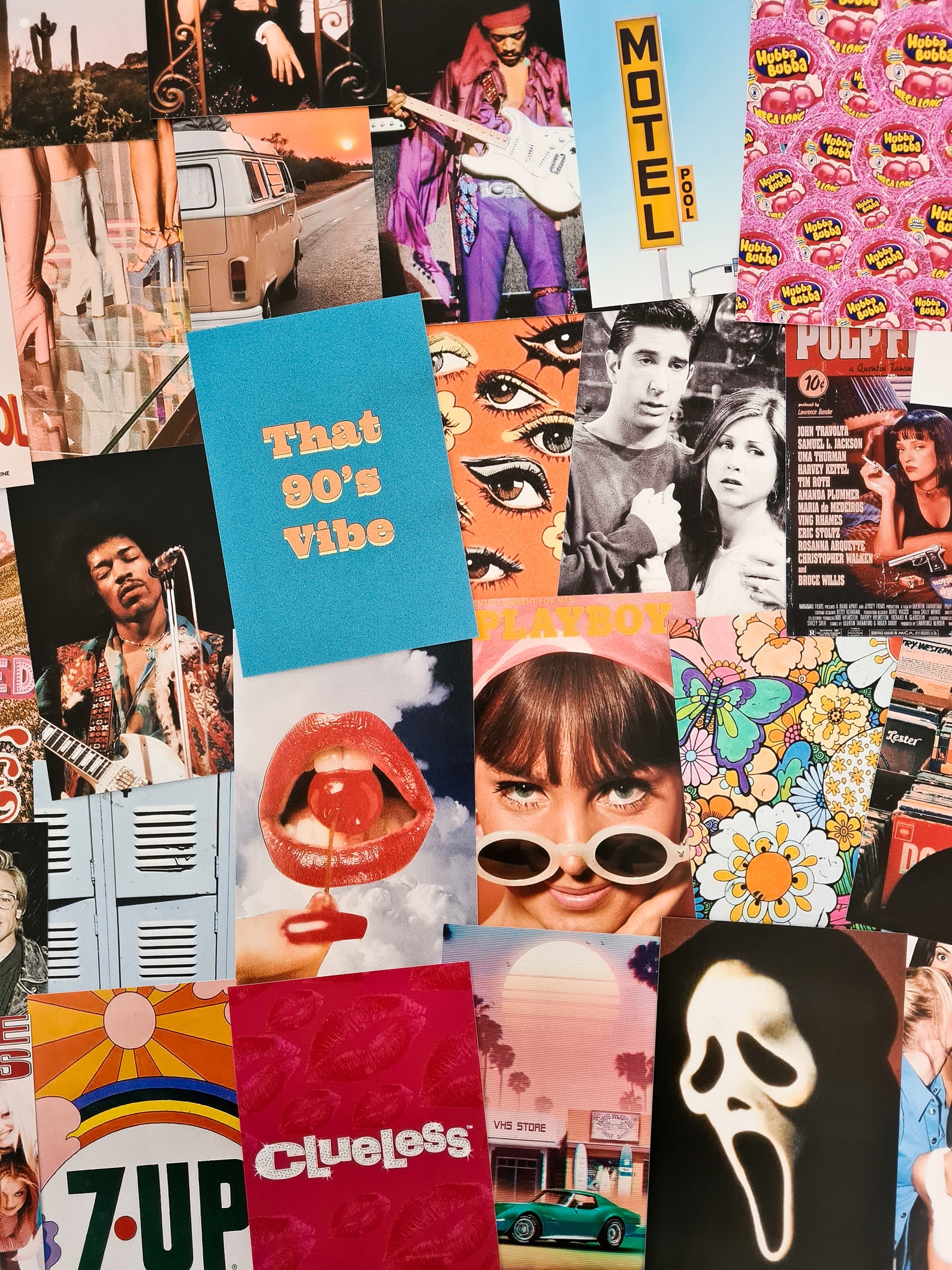 Vintage Collage Kit 90s Collage Collage Kit Retro Collage | Etsy