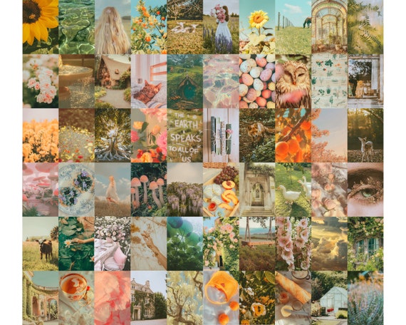 120 PCS Cottagecore Collage Cottagecore Aesthetic Collage | Etsy