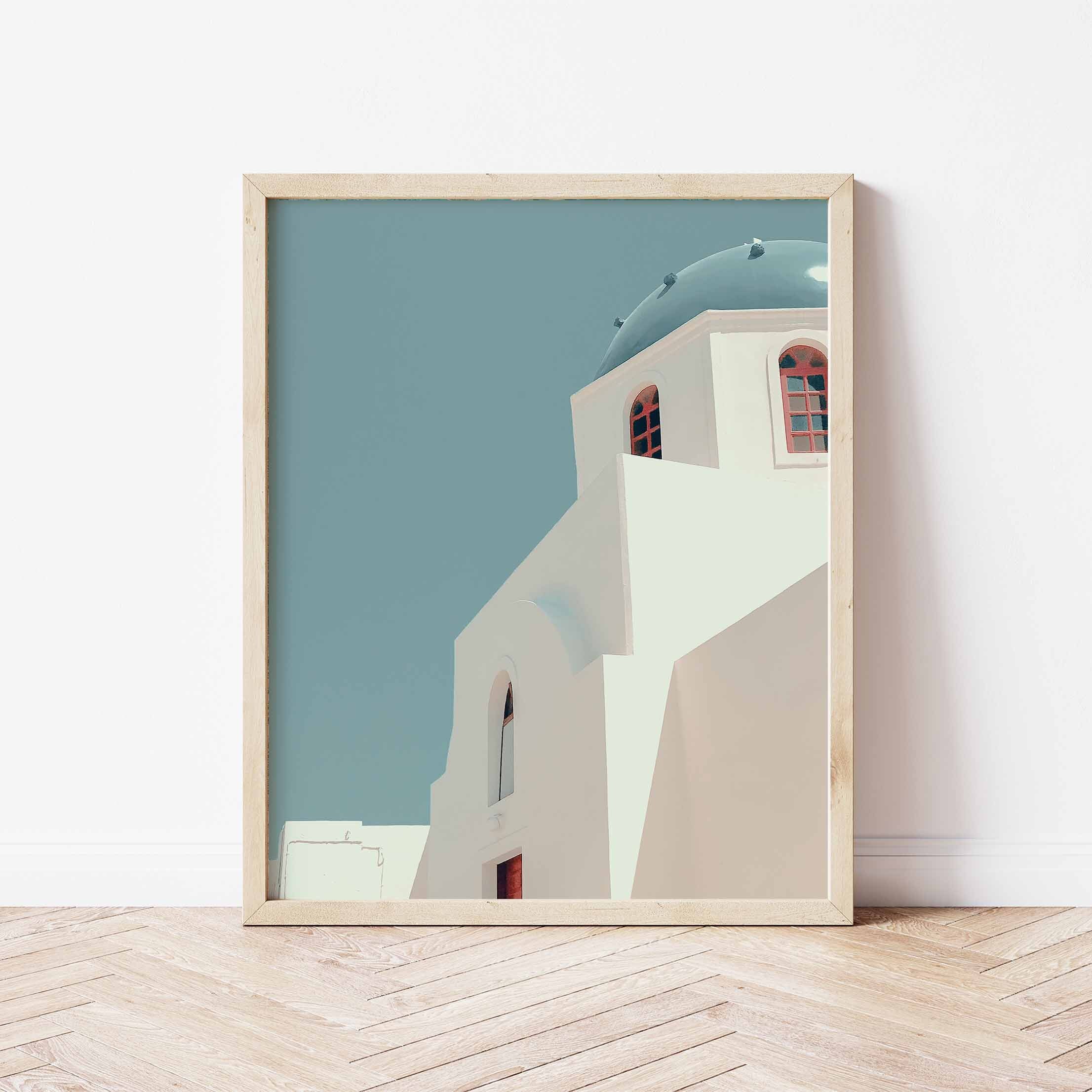 Santorini Print, Greece Print, Print Set of 3, College Dorm Print ...
