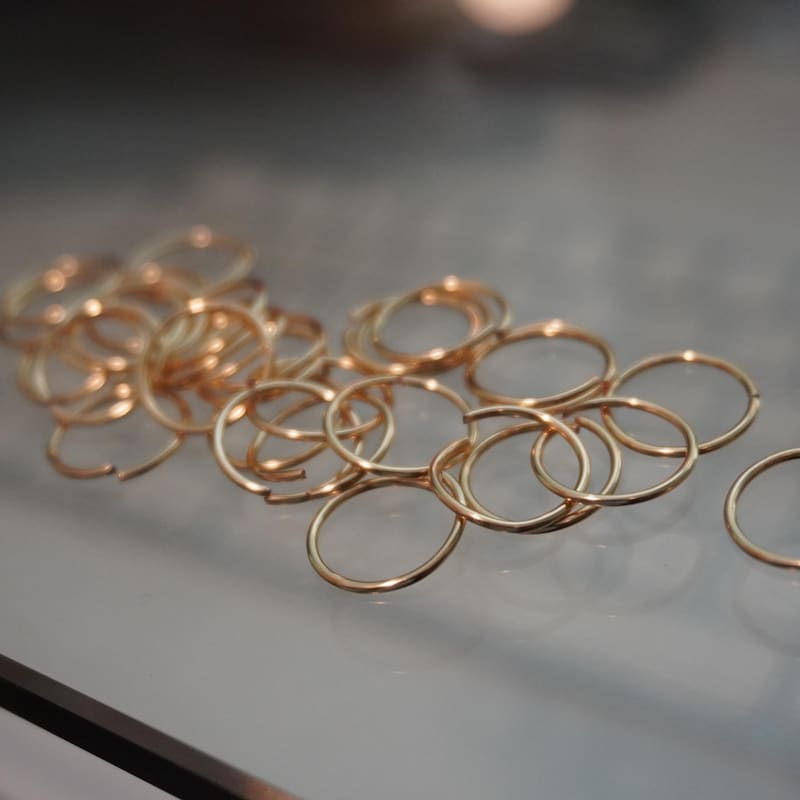 Gold Ring Loc Jewelry - Etsy
