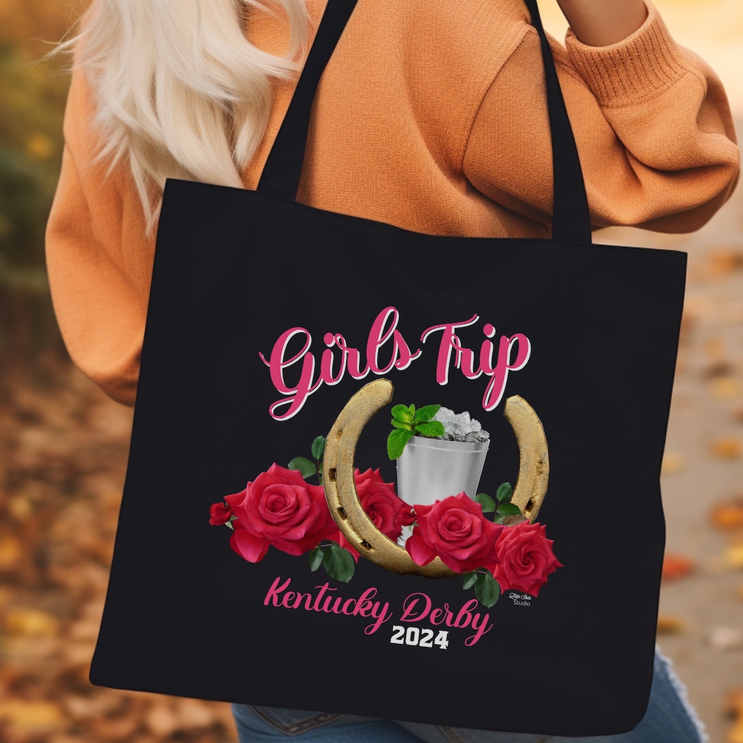 Kentucky Derby Gift, Girls Trip Tote, Girls Weekend, Kentucky Derby ...