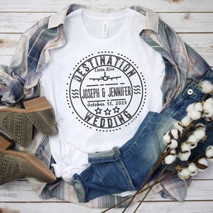 Custom Wedding Travel Shirts, Wedding Shirts, Group Traveling Shirts ...