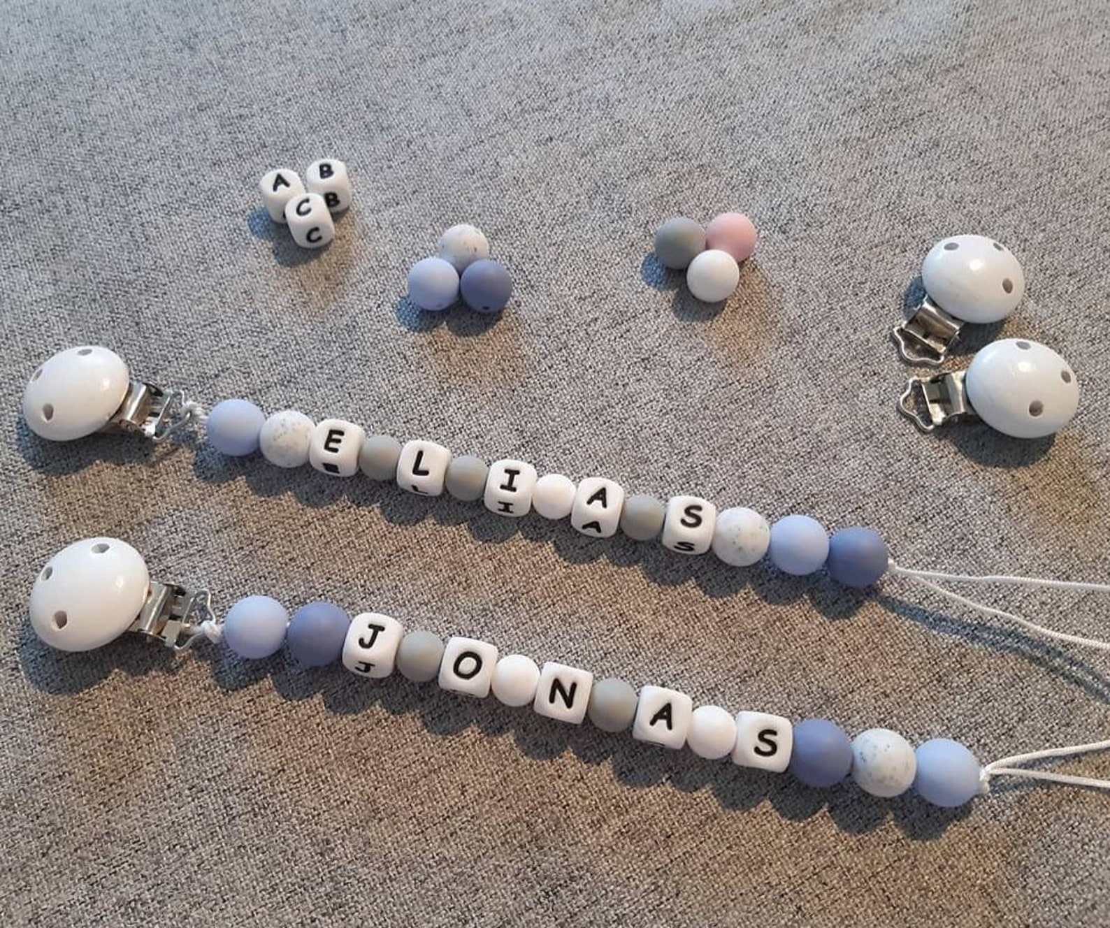 Silicone Pacifier Chain - Etsy UK