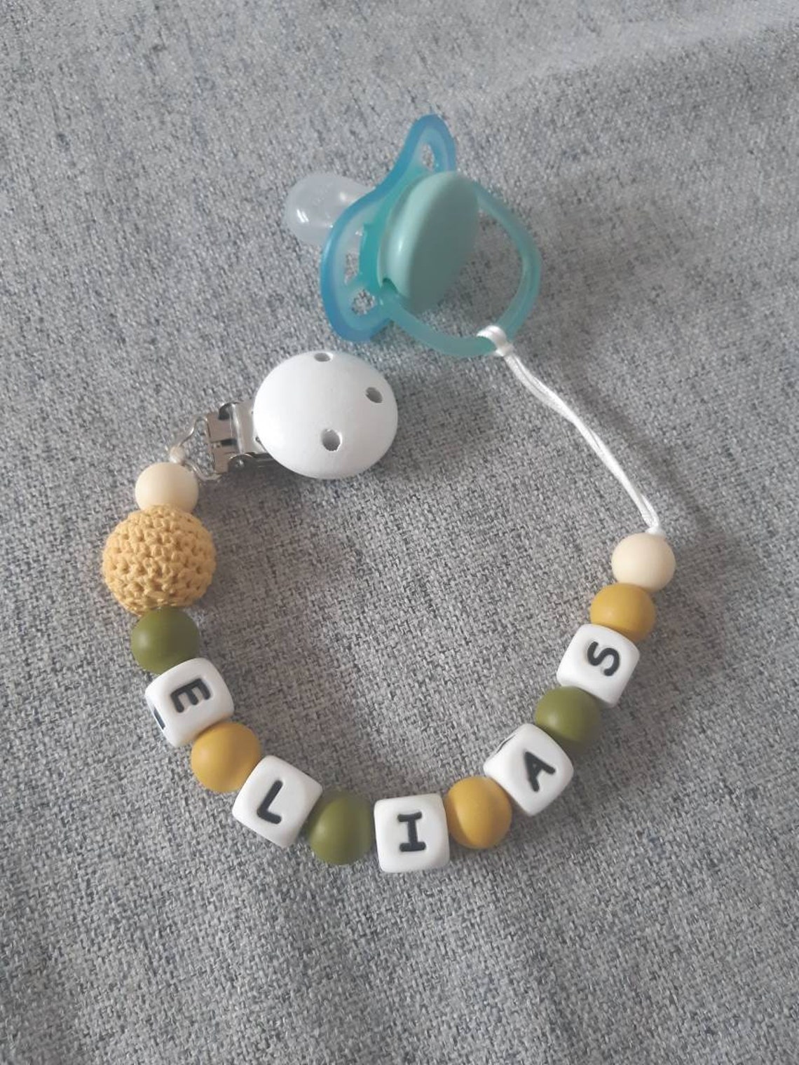 Silicone Pacifier Chain - Etsy UK