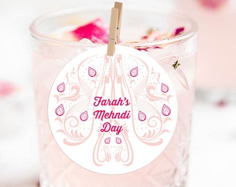 Personalised Signature Drinks Topper Cocktail Topper Party Wedding Hen ...