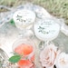 Personalised Signature Cocktail Topper, Eucalyptus Theme Edible Drinks ...