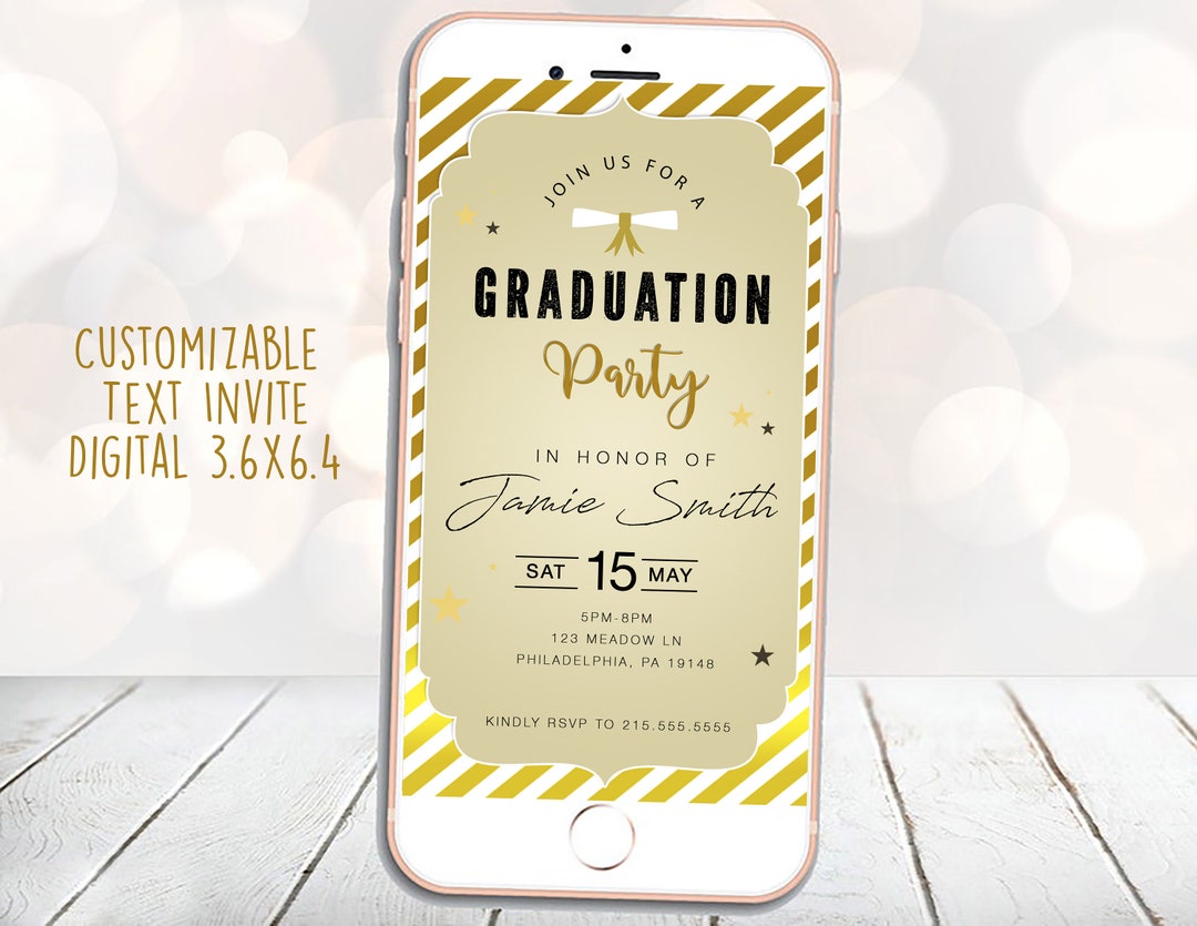 Graduation Invitation, Graduation Party Text, Great Invite, Grad Party ...