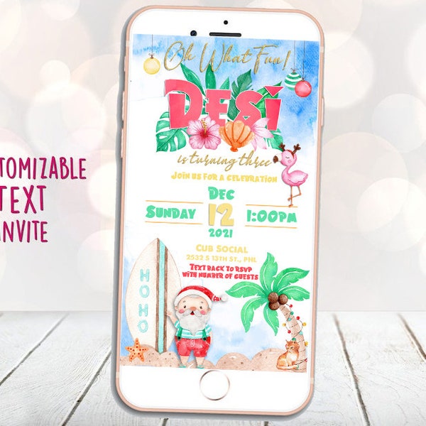Winter Luau Party - Etsy