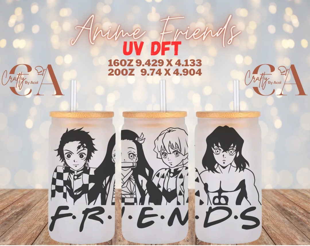 Anime Friends UV DFT Cup Wrap - Etsy