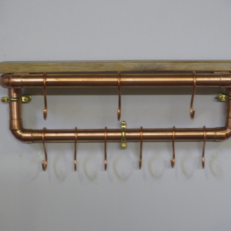Copper Pipe Shelf Etsy