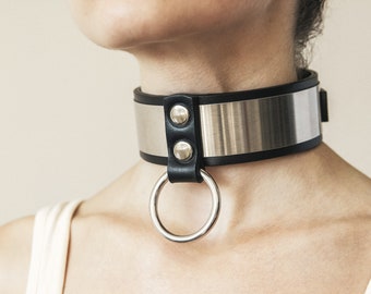Bondage Metal Posture Collar Mature - Etsy