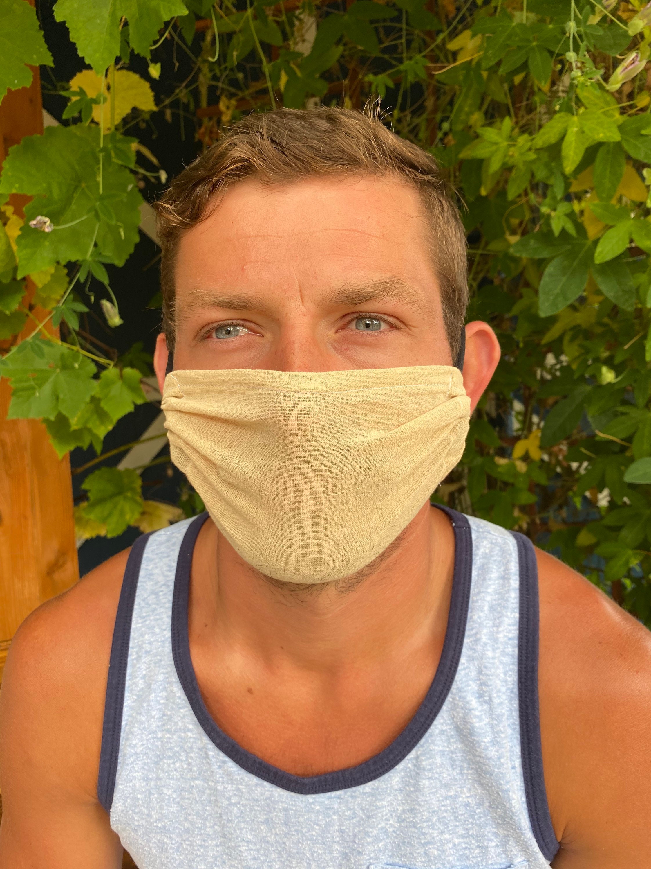 Back to School 100% Breathable Face Mask Gauze/cheesecloth Like ...