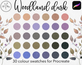 Plants and Pots Procreate Color Palette 30 Swatches Instant - Etsy