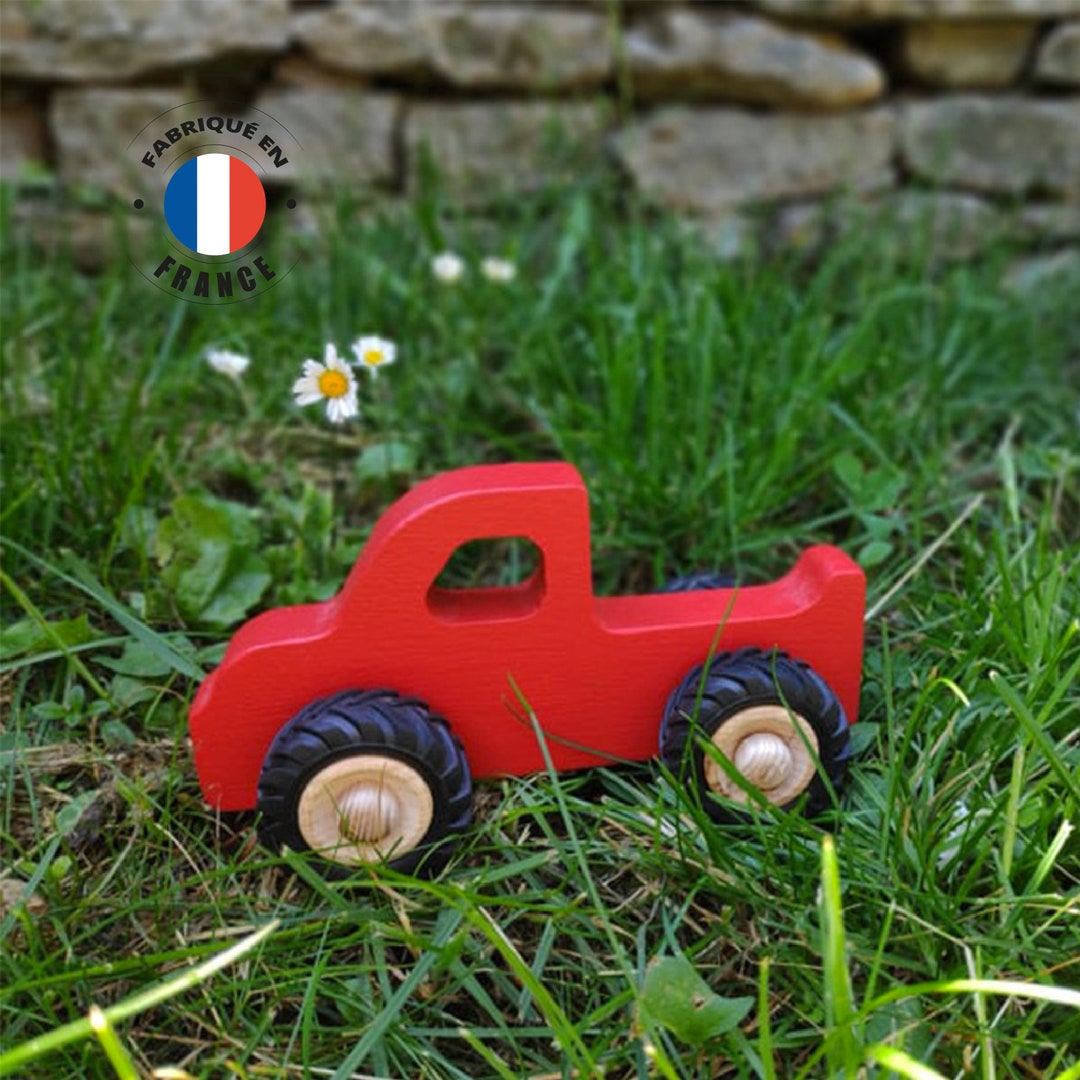Henry the Wooden Pick-up Car for Children - Etsy