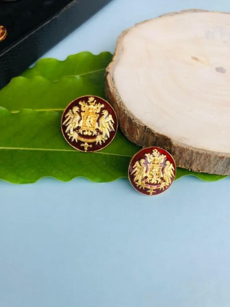 Rajputi Rathore Logo Handmade Blazer Jacket Coat Button Set 13pieces ...