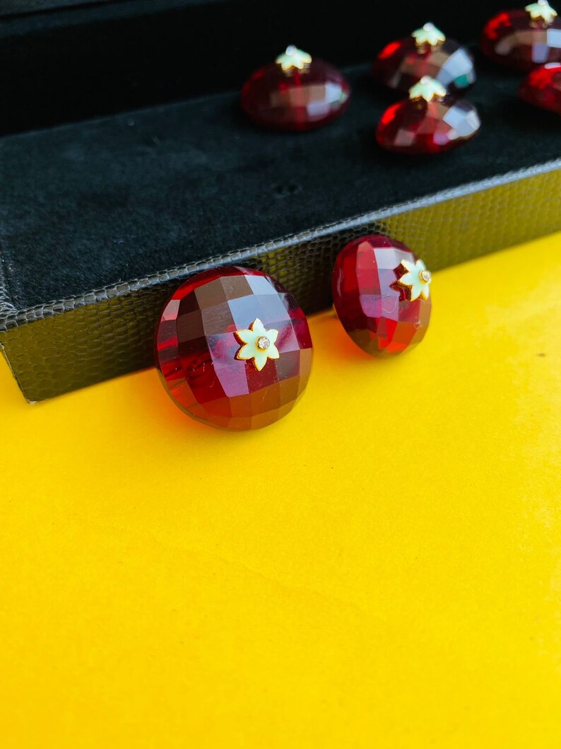 Handmade Kundan Polki Coat Button Set – Indian Sherwani Buttons - Etsy