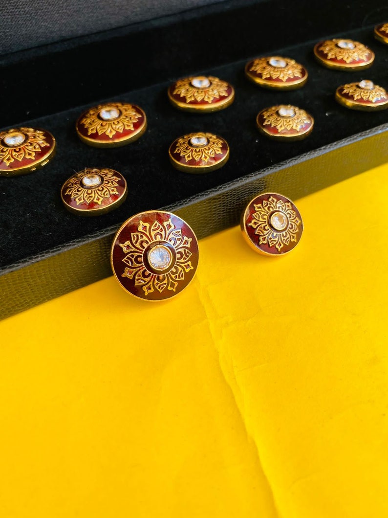 Handmade Buttons - Coat Buttons- Sherwani Buttons- Blazer Buttons ...