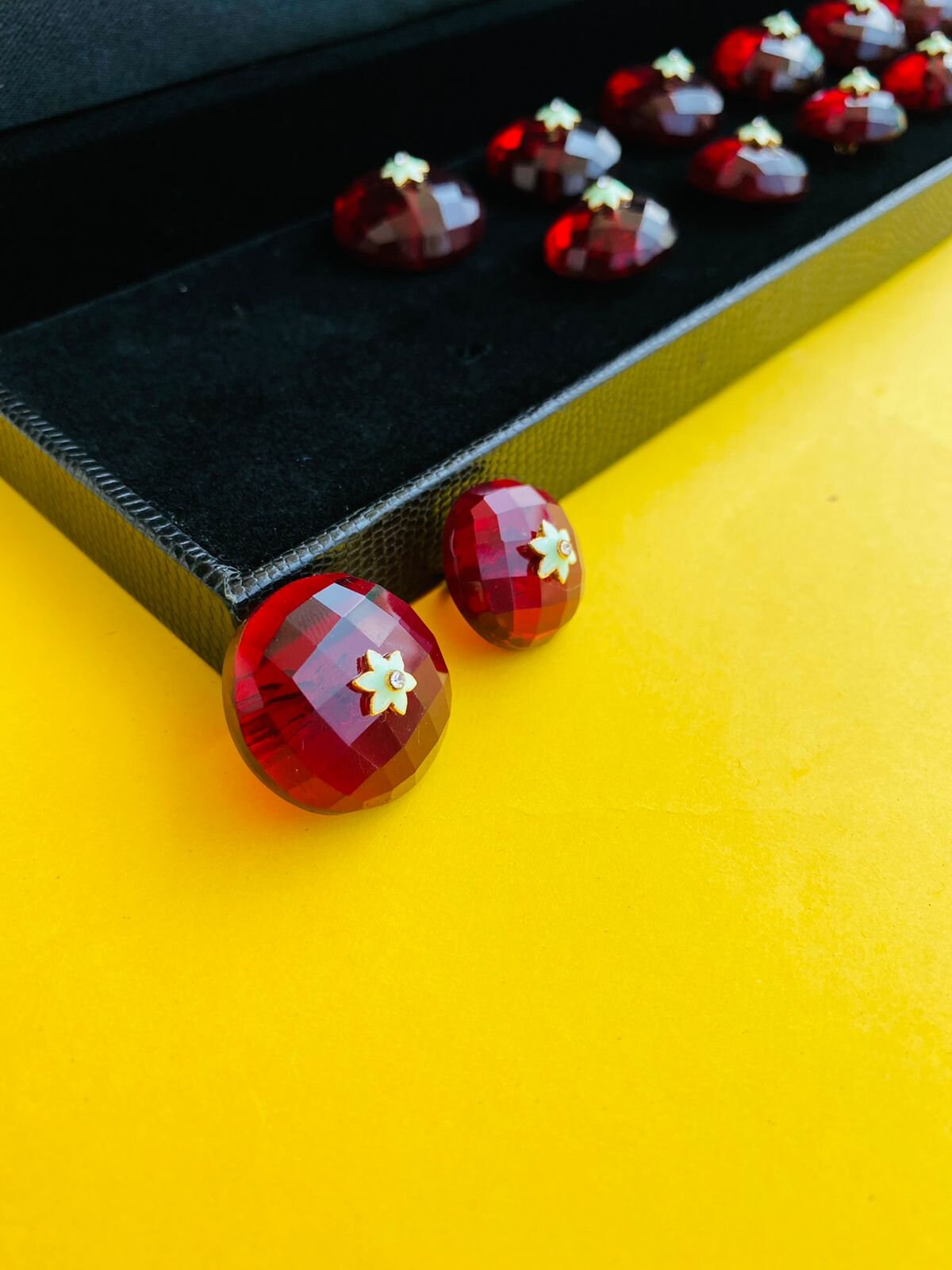 Handmade Kundan Polki Coat Button Set – Indian Sherwani Buttons - Etsy
