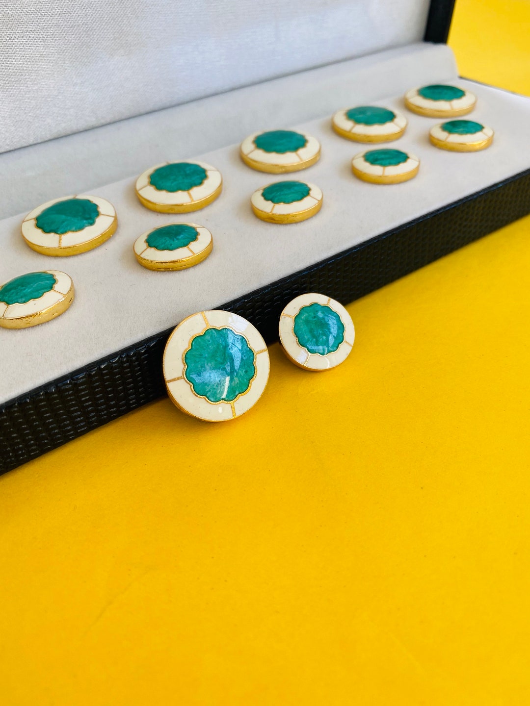 Handmade Sherwani Kundan Buttons-metal Buttons-jacket Buttons-kundan ...