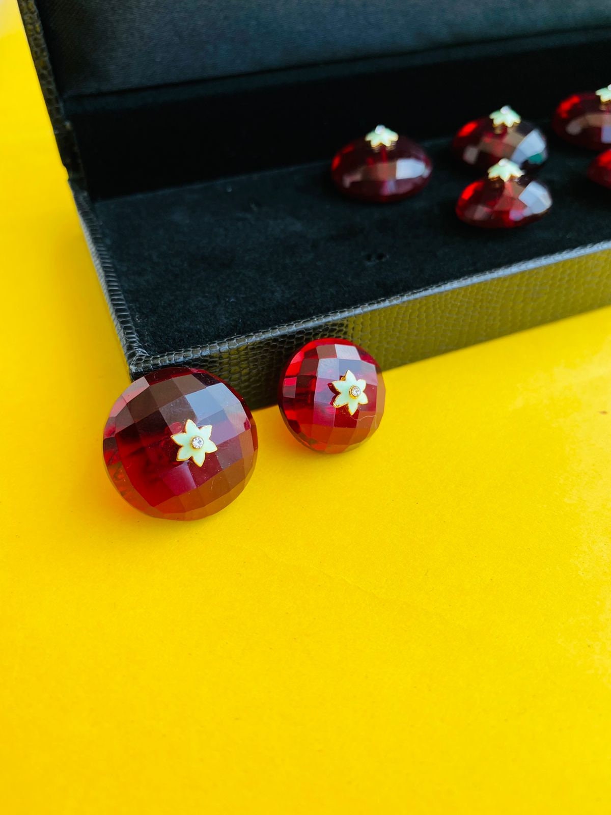 Handmade Kundan Polki Coat Button Set – Indian Sherwani Buttons - Etsy