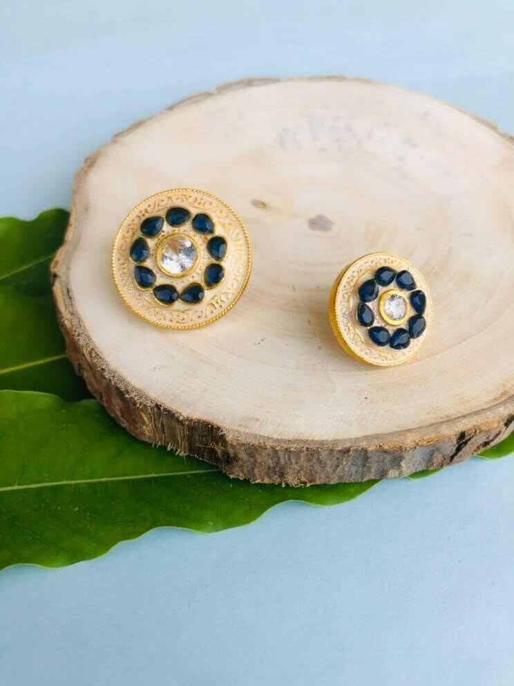 13pcs Handmade Sherwani Buttons - Silver Button - Enamel Personalized ...