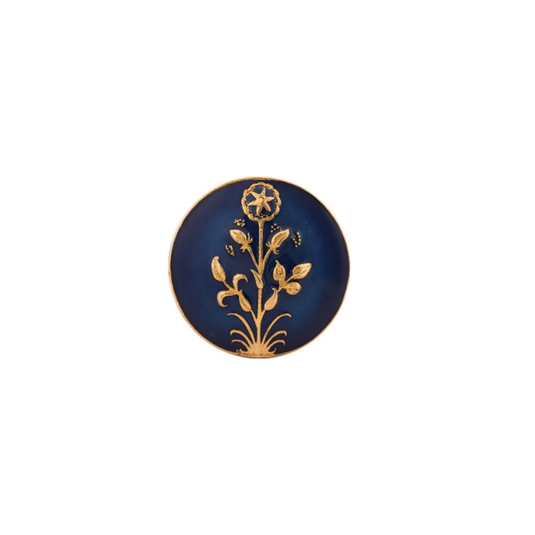 Sherwani Button-kutta Ethenic Wear Button-kundan Polki Gemstone Button ...