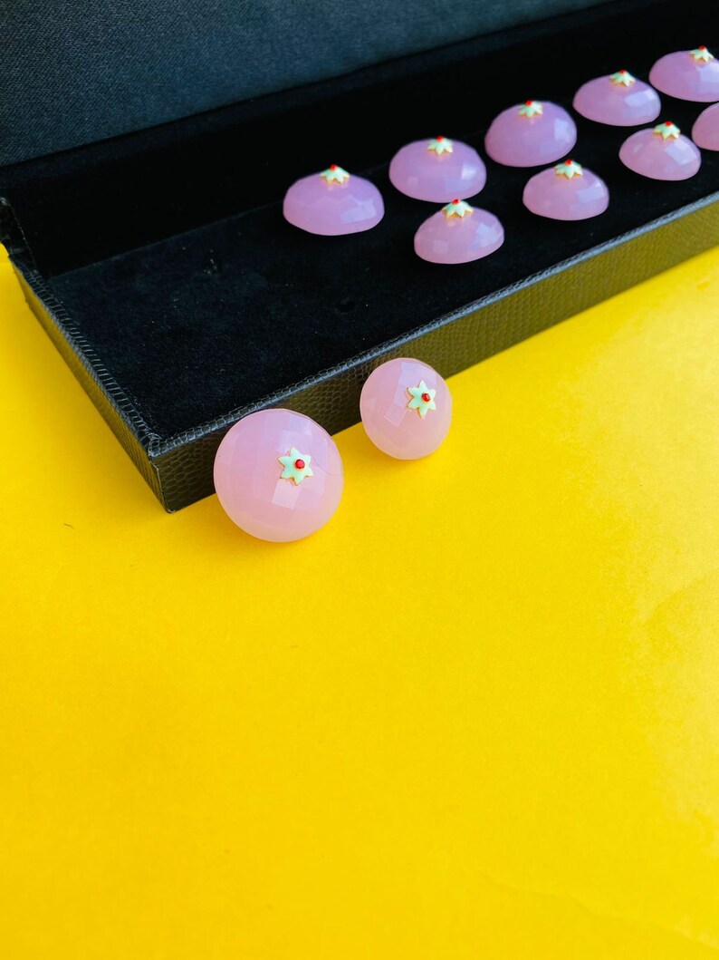 Handmade Kundan Polki Coat Button Set – Indian Sherwani Buttons - Etsy