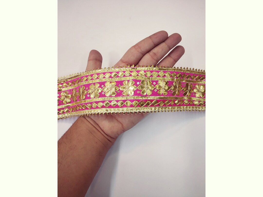 Gota Patti Tradition Work From Rajasthan/lehriya Work Gota - Etsy