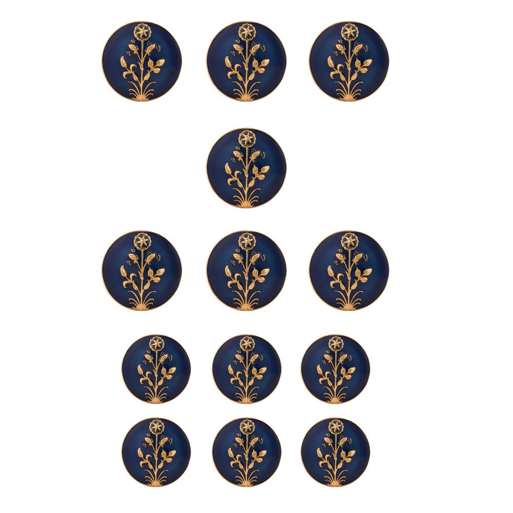 Sherwani Button-kutta Ethenic Wear Button-kundan Polki Gemstone Button ...