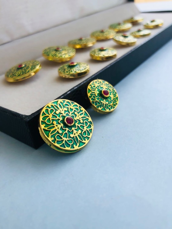 Sherwani Button-achkan Buttons-coat Designer Button-jacket - Etsy