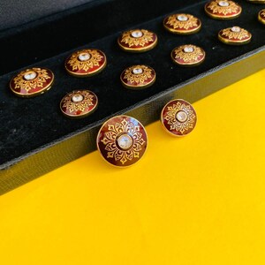 Handmade Buttons - Coat Buttons- Sherwani Buttons- Blazer Buttons ...