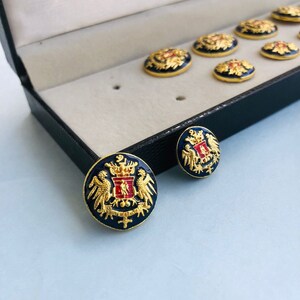 Rajputi Rathore Logo Handmade Blazer Jacket Coat Button Set 13pieces ...