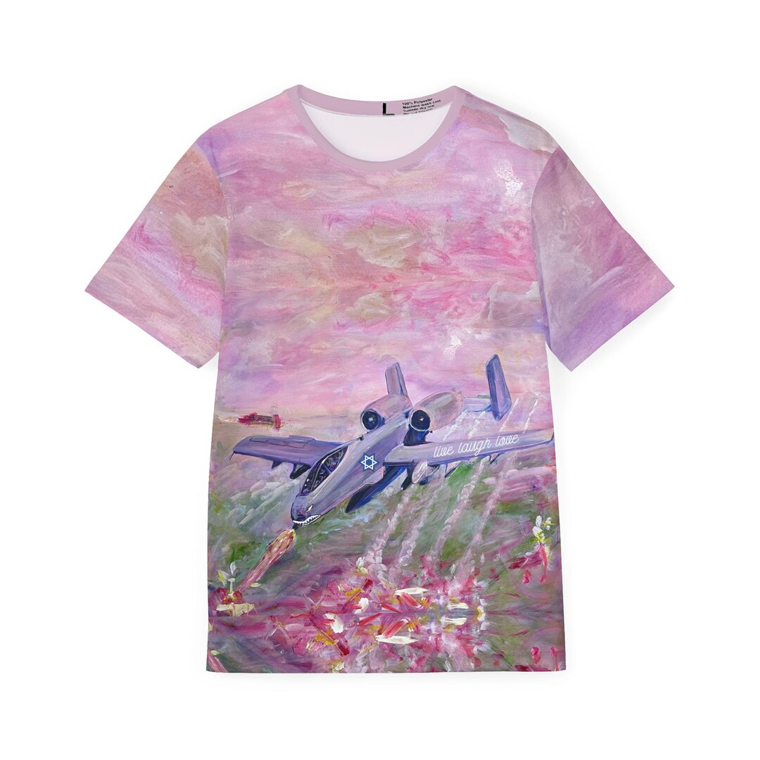 Vaporwave Aesthetic Military: A-10 Warthog Art T-shirt - Surreal ...
