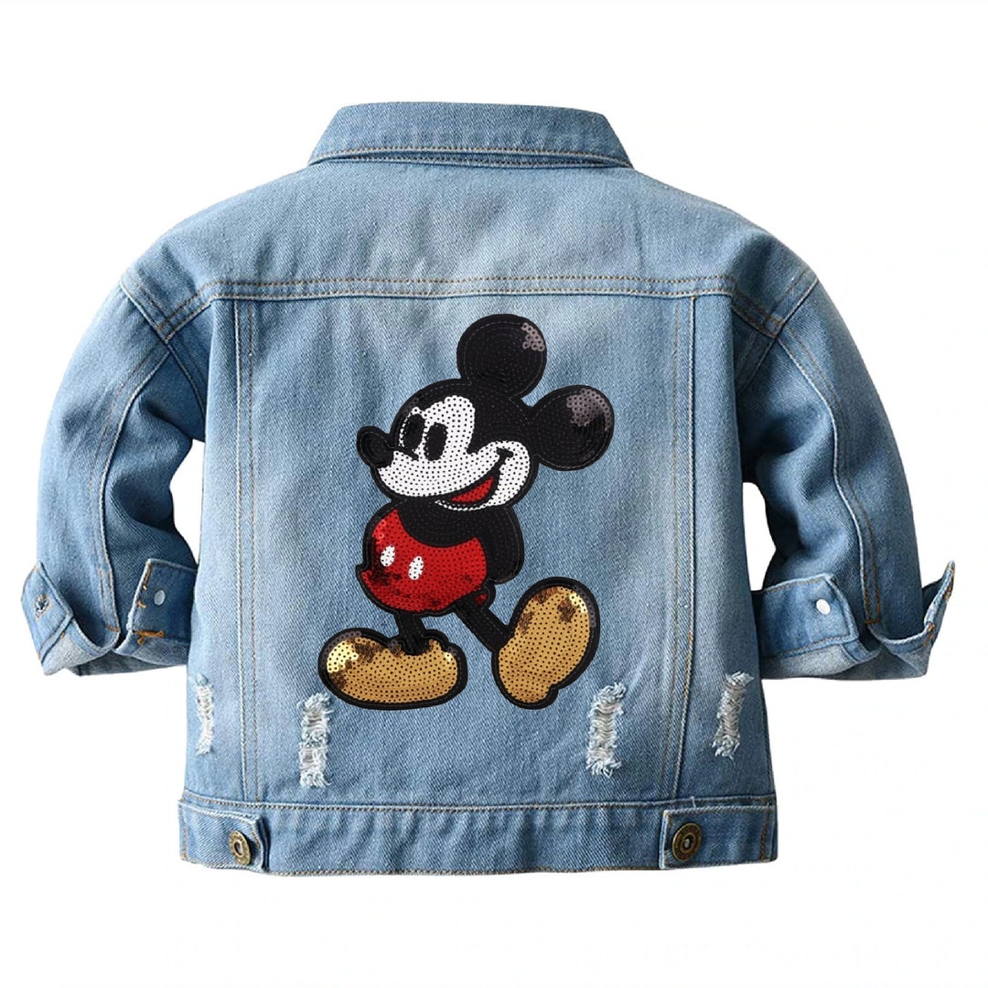 Mickey Mouse Patch, Disney Patch, Mickey Iron on Patch, Disney Jacket ...