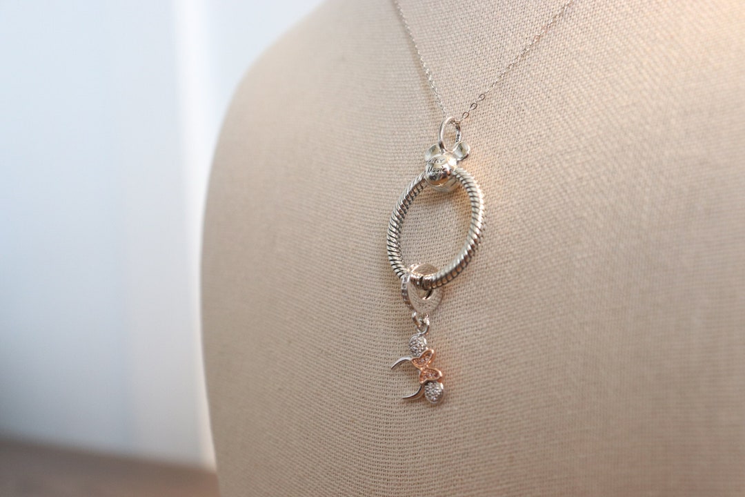 Disney Inspired Necklace, Disney Pendant Necklace, Disney Charm, Minnie ...