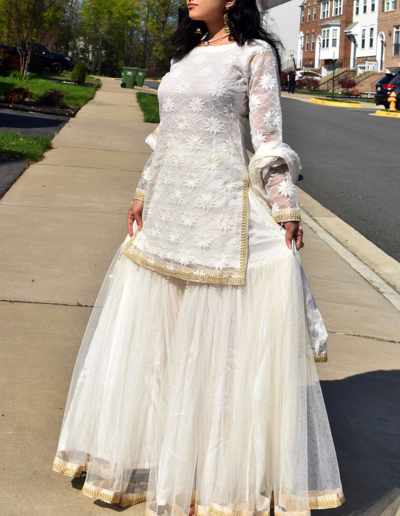 Pakistani Wedding Dress, Gharara Suit, Salwar Kameez for Women ...