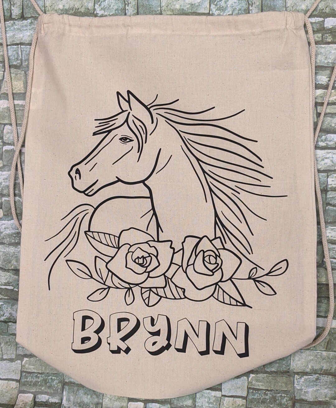 Color Your Own Bag - Etsy