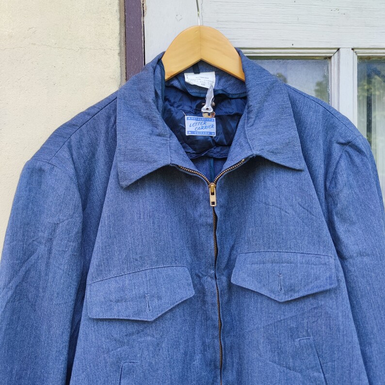 Vintage 70s USPS Regulation Letter Carrier Zipper Eisenhower Jacket - Etsy