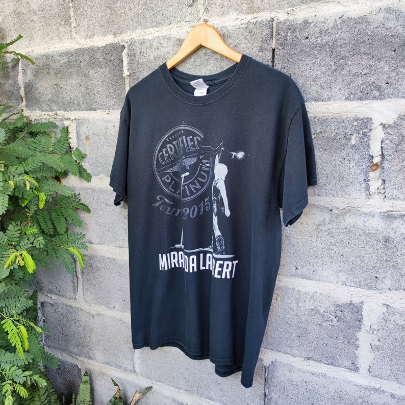 Miranda Lambert Certified Platinum Tour Concert 2015 T-shirt | Etsy