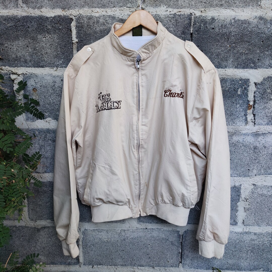 Vintage Avanti US Rally Racing Bomber Jacket - Etsy