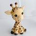 Giraffe Fondant Cake Topper - Etsy