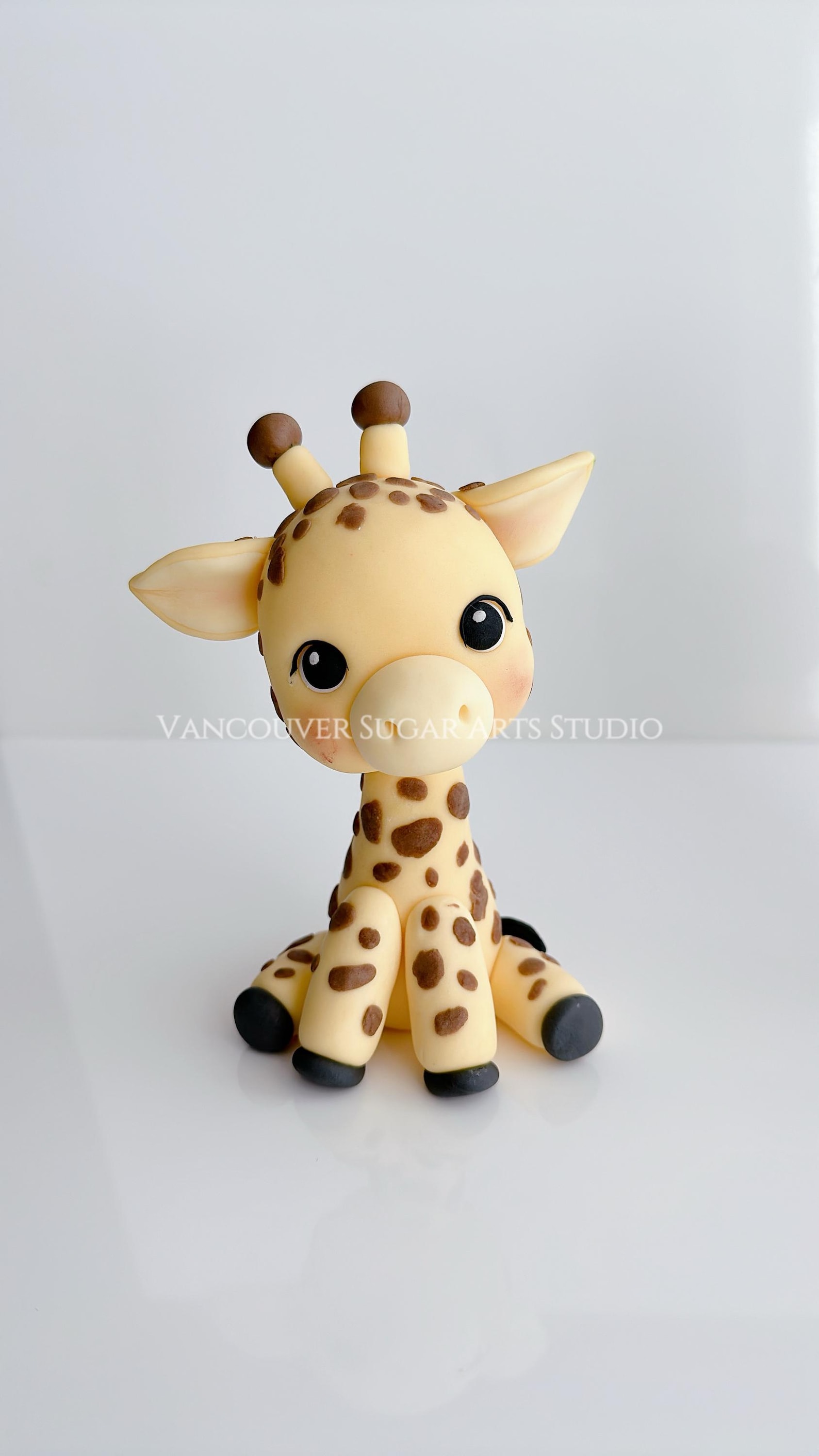 Giraffe Fondant Cake Topper - Etsy