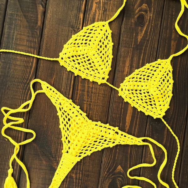 Extreme Micro Bikini Crochet - Etsy