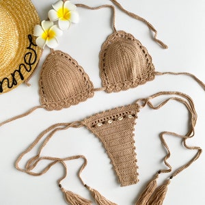 Crochet Bikini Pattern PDF Files on English for Size XS-XXL - Etsy