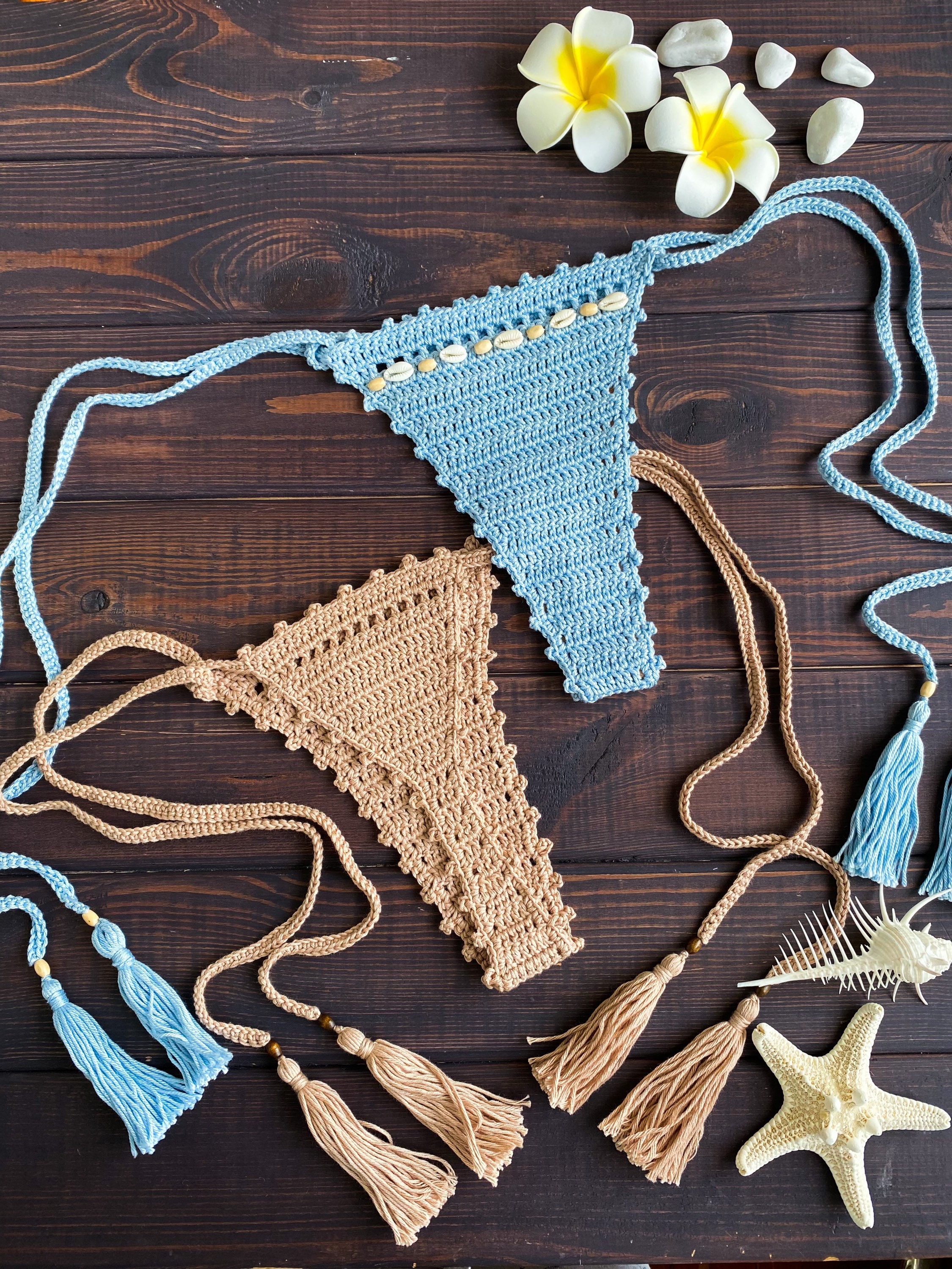 Crochet Thong Bikini Bottom Pattern PDF File on English for - Etsy