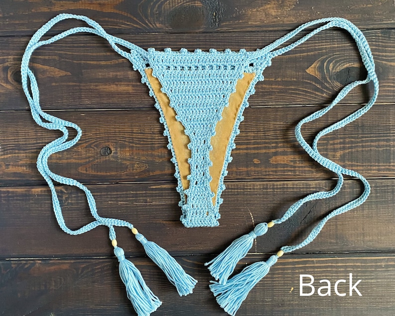 Crochet Thong Bikini Bottom Pattern PDF File on English for Beginners ...