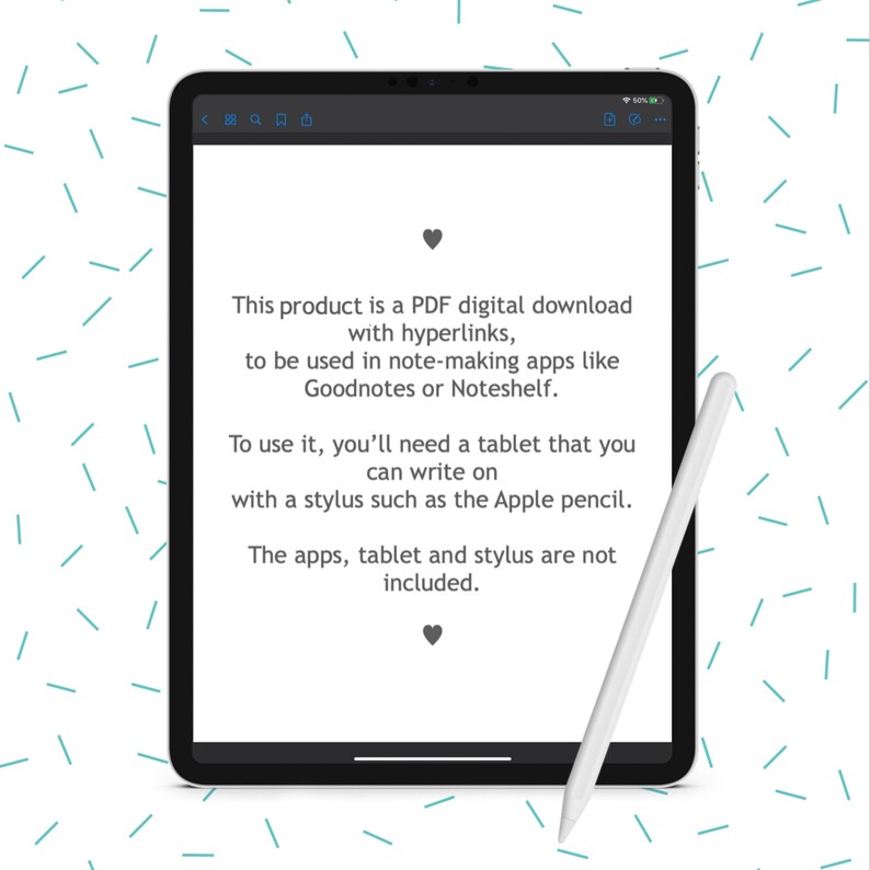 Green Digital Paper Templates: Goodnotes iPad Notes (PDF) - Etsy