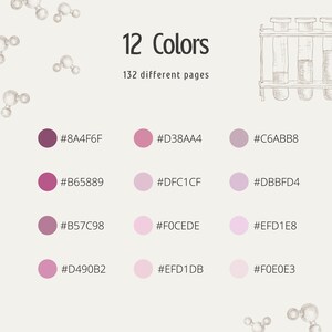 Horizontal Pink Digital Paper Template, Goodnotes Pink Page Landscape ...