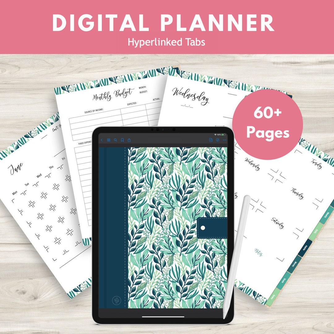 Undated Digital Planner the Essentials for Student Journaling Digital ...